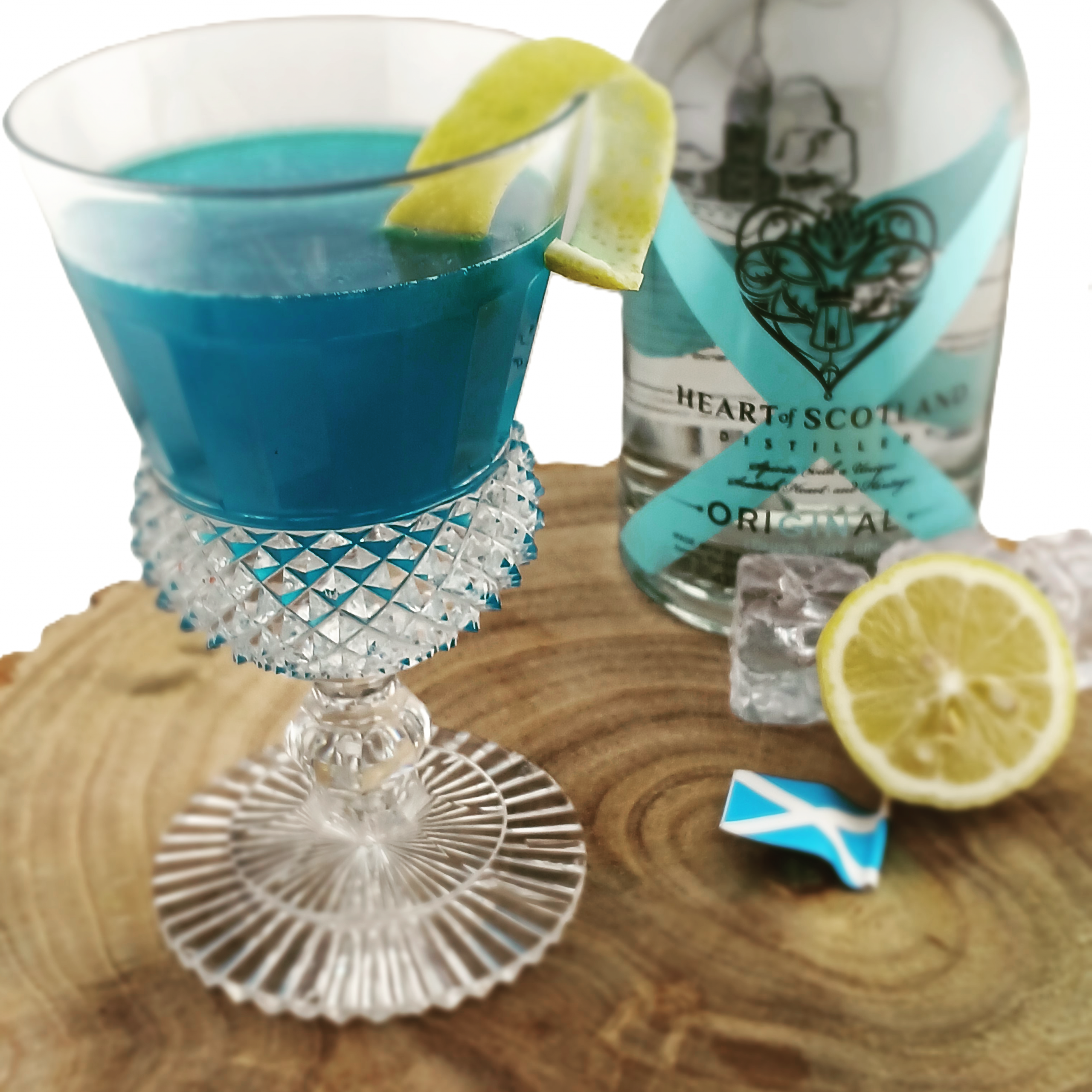 Saltire Cocktail (Heart of Scotland) - Heart of Scotland Distillery